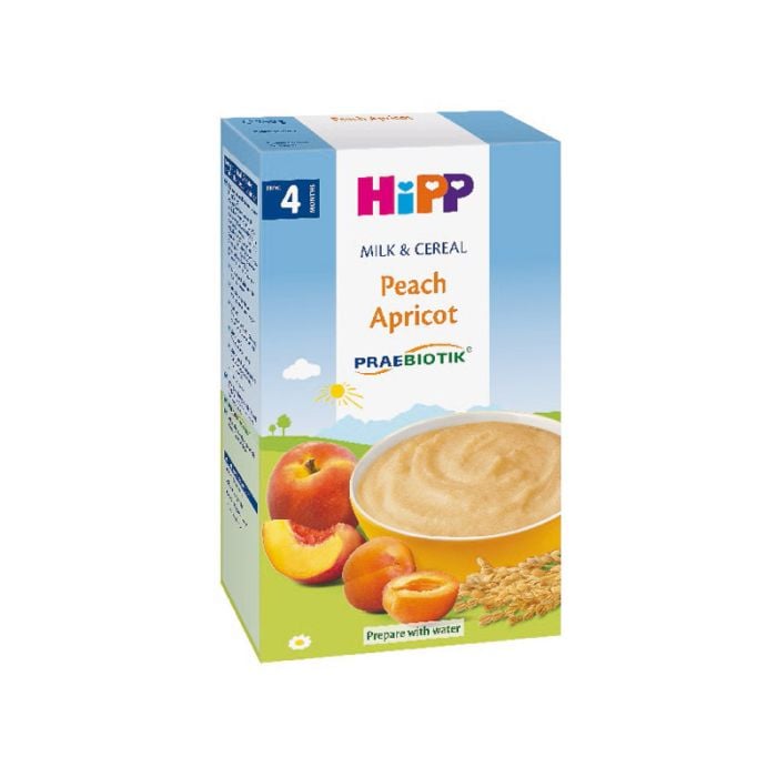 Hipp Instant mlečna kašica breskva i kajsija 250g