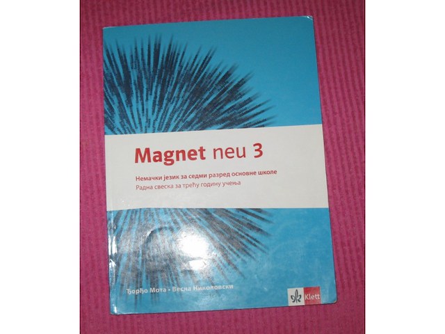 NEMAČKI JEZIK 7. MAGNET NEU 3, radna sveska