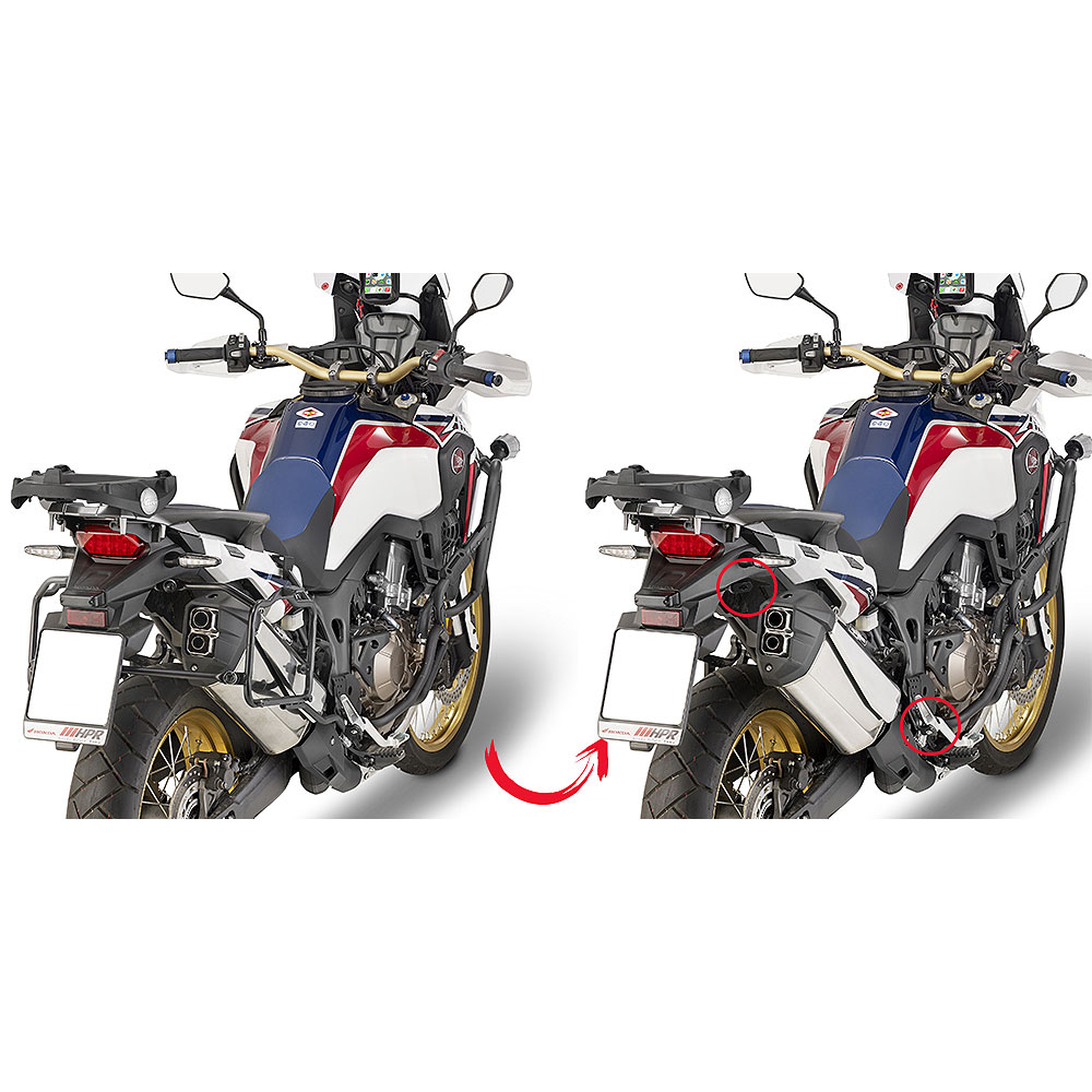 GIVI PLR1144 Nosač bočnih kofera Honda CRF 1000 Africa Twin (16-17)