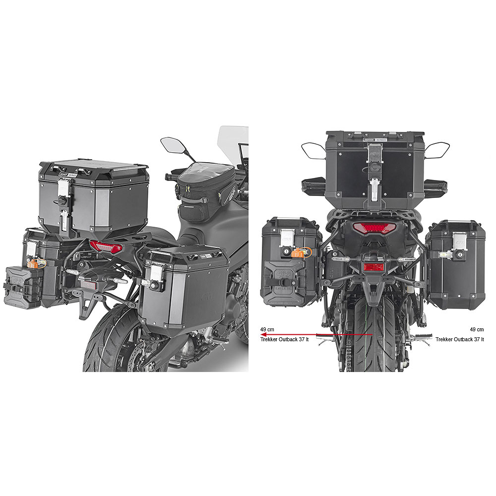 GIVI PLO2159CAM Nosač bočnih kofera Yamaha MT09 Tracer (21-23)