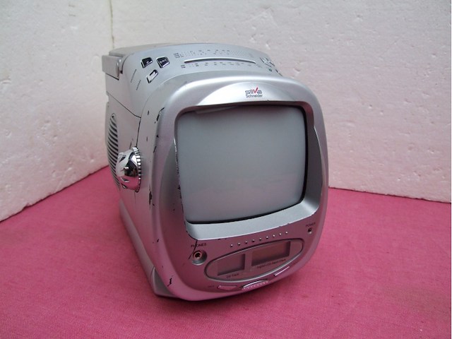 Silva portabl TV antena, FM radio, CD plejer+adapter+GA
