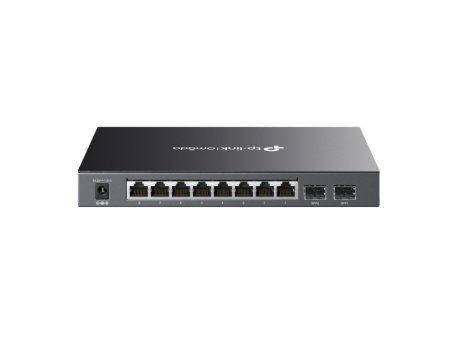 TP LINK SG2210P JetStream 10-Port Gigabit Switch sa 8-Portova PoE+
