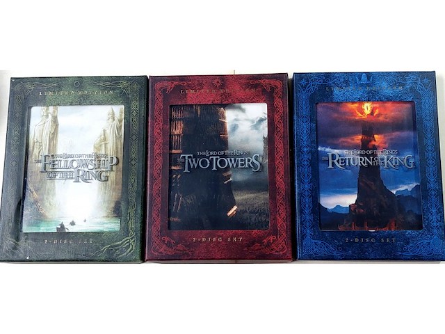 Lord Of The Rings Trilogy [6xDVD, Limited Edition]