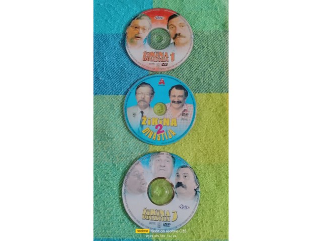 DVD DOMACI FILM - ZIKINA DINASTIJA 1,2,3