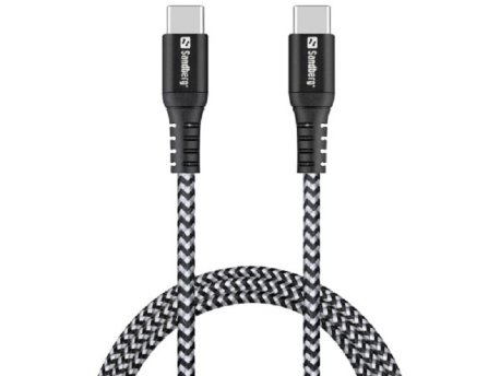 Sandberg Survivor, USB-C na USB-C kabl, 1m (441-38)