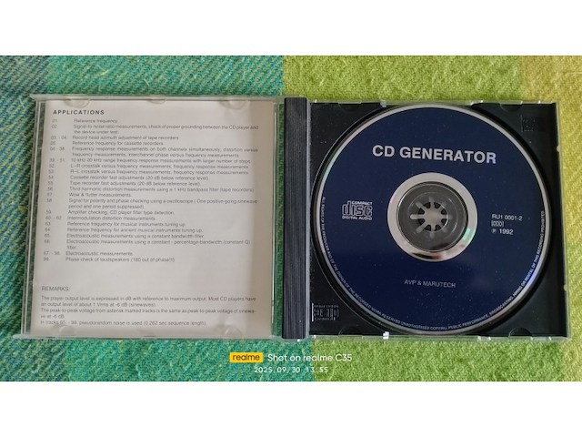CD GENERATOR 1992
