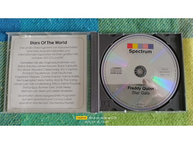 CD FREDDY QUINN - STAR GALA