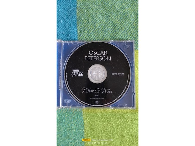 CD OSCAR PETERSON LEGENDS OF JAZZ