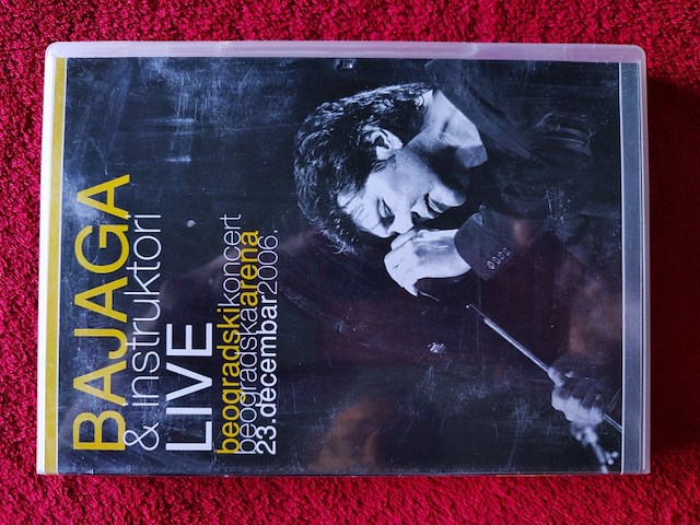 Bajaga i Instruktori- Live, Beogradska Arena 2006-DVD