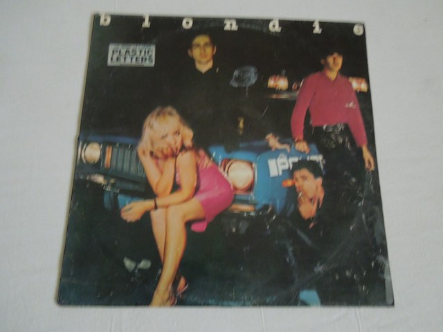 blondie - plastic letters
