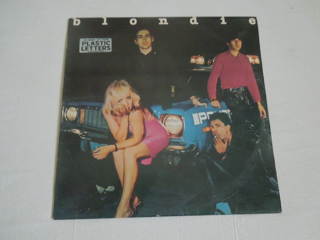 blondie - plastic letters
