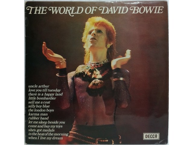 LPS David Bowie - The World of David Bowie (England)