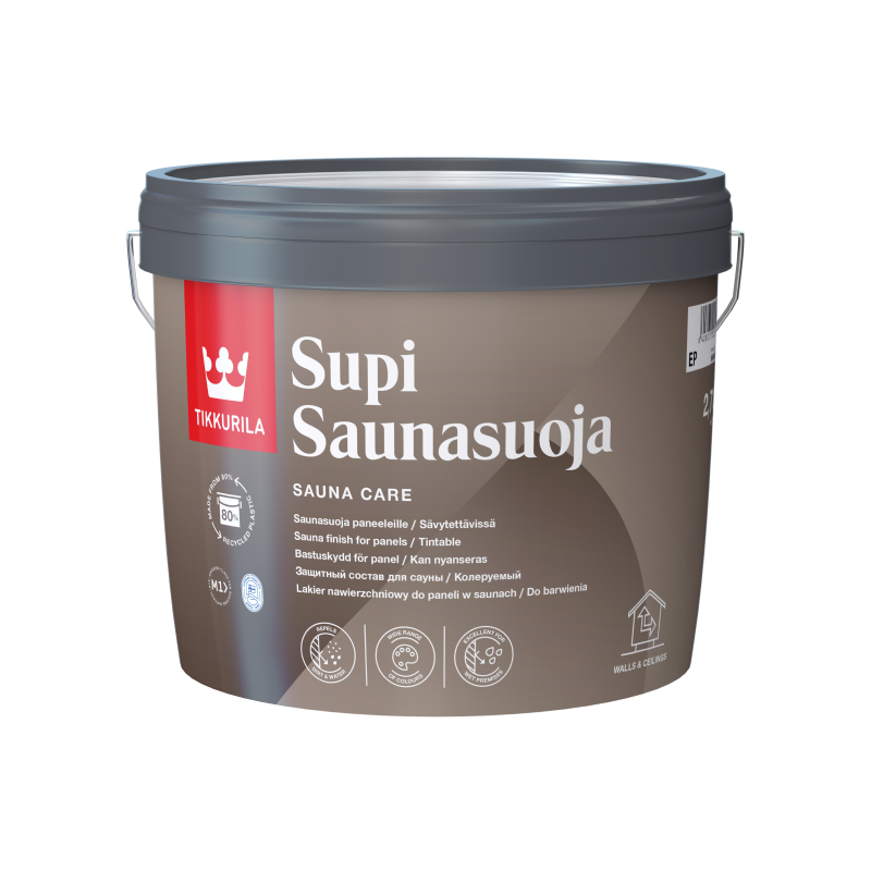 Tikkurila SUPI SAUNA FINISH ZAVRŠNI PREMAZ ZA ZIDNE PANELE U SAUNAMA