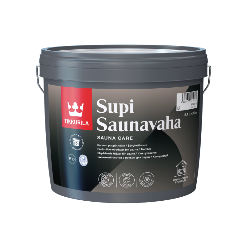 Tikkurila SUPI SAUNA WAX 900ml ZAŠTITNI VOSAK ZA SAUNE