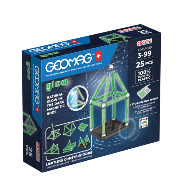 Geomag Magnetni štapići Glow 25