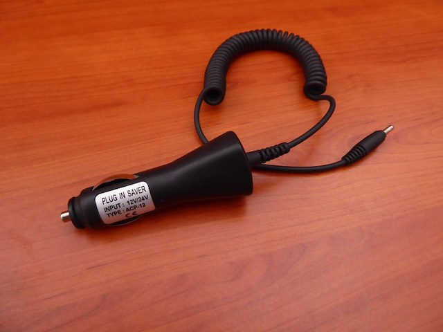 Auto punjač za NOKIA telefone, ACP-12 (12-24V)