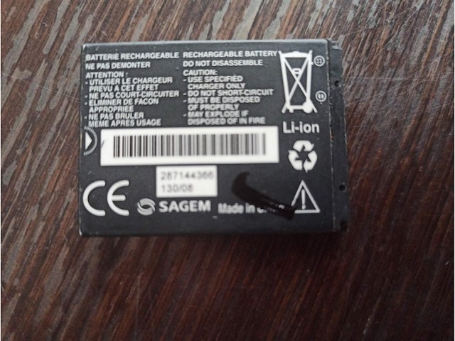 sagem baterija kolekcionarski primer ili neispravna