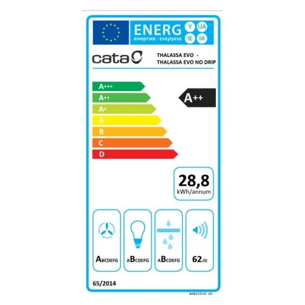 CATA aspirator THALASSA EVO 600 GBK