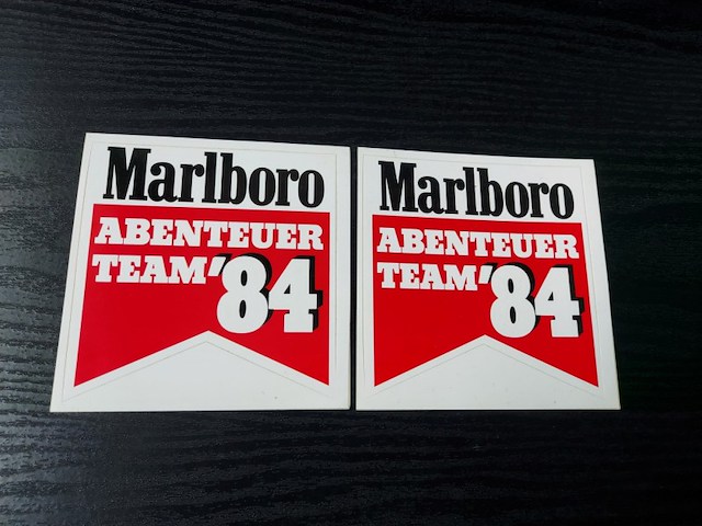Marlboro stara nalepnica Duvan Cigarete 1984 g.RETKOST!