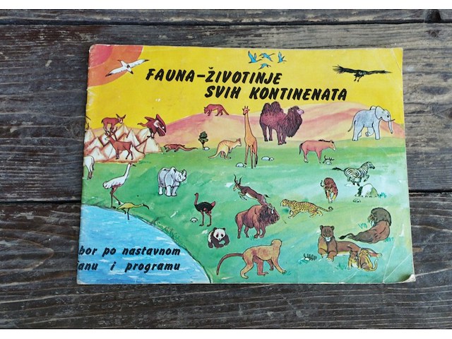 ALBUM FAUNA ZIVOTINJE SVIH KONTINENATA
