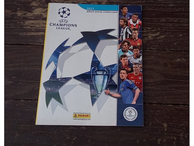 ALBUM CHAMPIONS LEAGUE 2012 -13