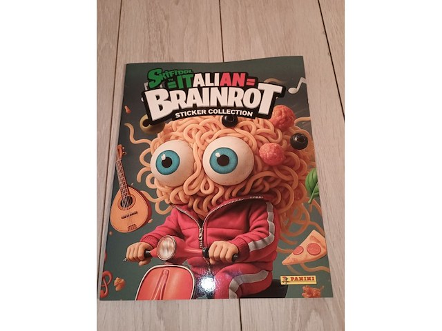 Skifidor Italian Brainrot Sticker Colection Album