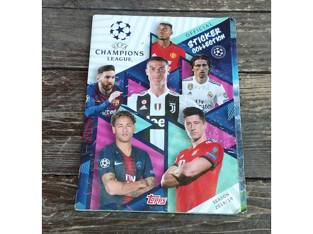 ALBUM CHAMPIONS LEAGUE 2018 -19 PUN