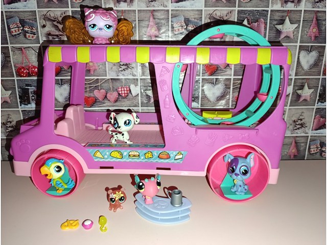 Littlest pet shop LPS kamion+figurice