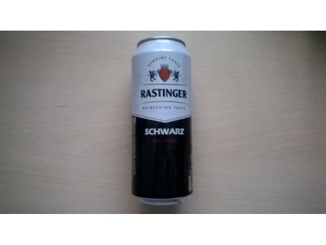 Prazna limenka RASTINGER Schwarz piva 500ml