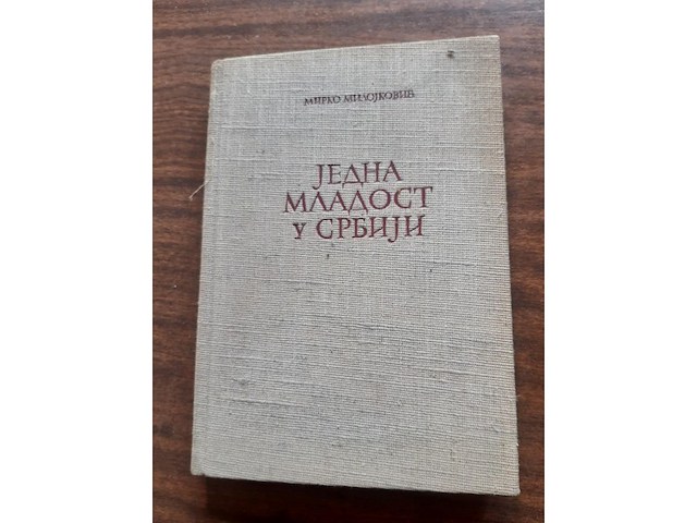 Jedna mladost u Srbiji Mirko Milojkovic