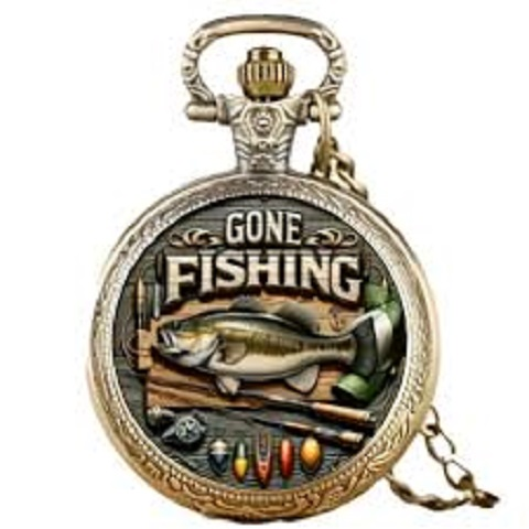 Dzepni sat-GONE FISHING