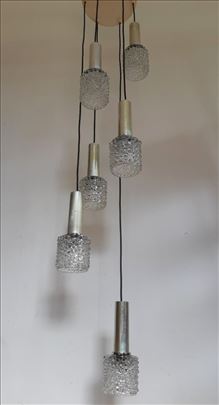 Vintage 60e kaskade plafonska lampa