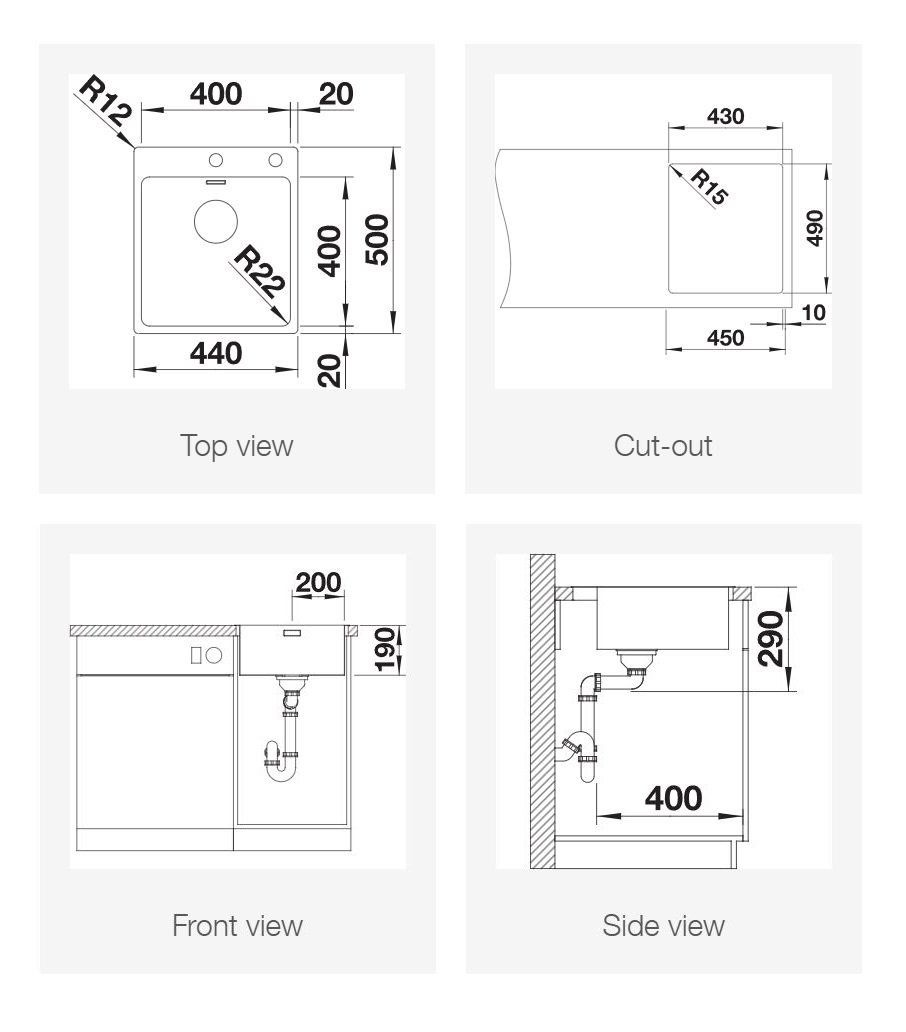 Balnco sudopera ANDANO 400-IF/A 525244