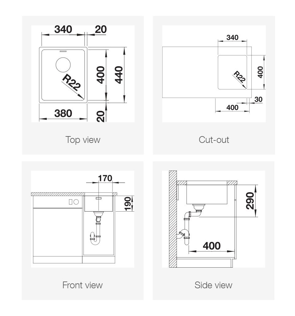 Blanco sudopera ANDANO 340-U 522955
