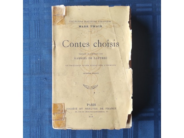 Mark Twain: Contes choisis  1900.g
