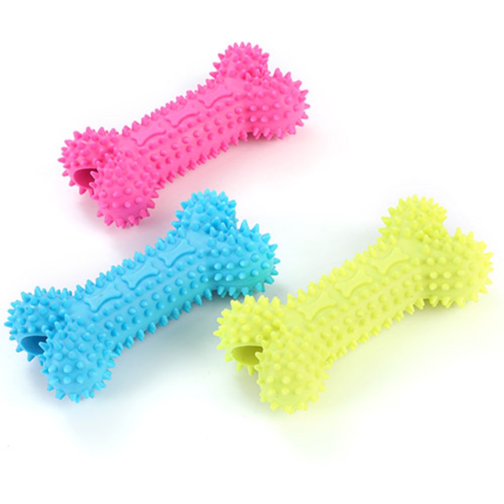 BESTA IGRACKA ZA PSE KOST SPIKES 12CM MIX BOJA