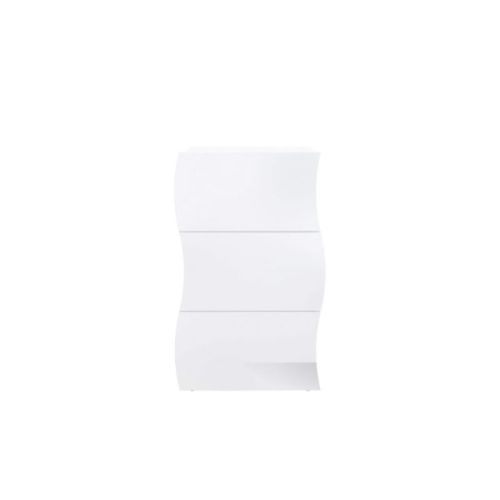 Cipelarnik Wave 3D beli 60x27x121cm