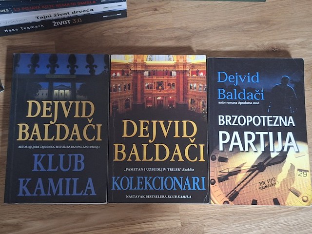 DEJVID BALDAČI KOLECIONARI,KLUB KAMILA,BRZOPOTEZNA PART