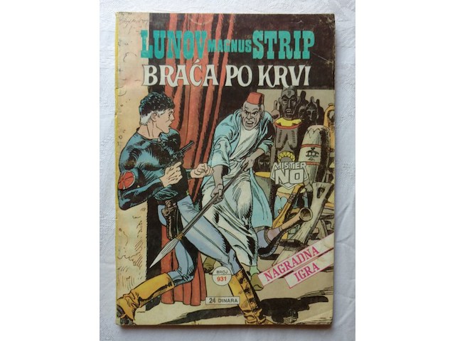 (s) LMS 0931 Mister No - Braća po krvi