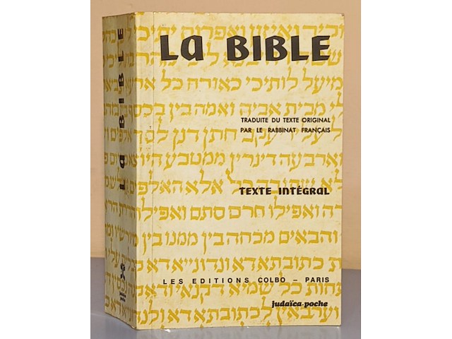 Biblija na francuskom jeziku La Bible