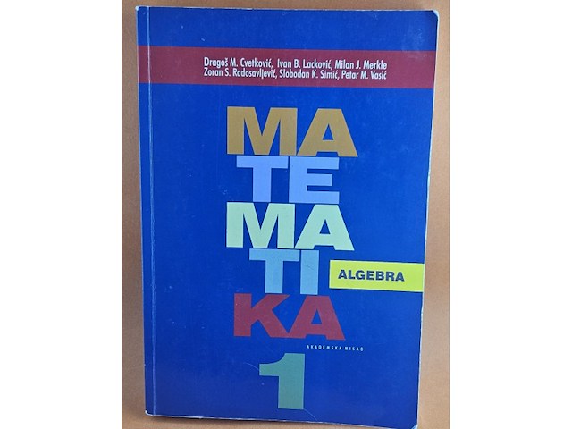 MATEMATIKA 1 Algebra