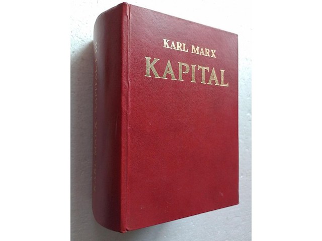 KAPITAL I -III -KARL MARX