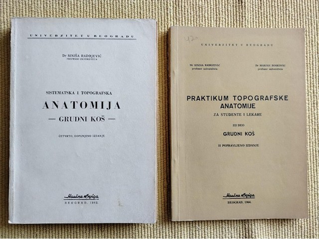 Anatomija - Grudni koš + Praktikum