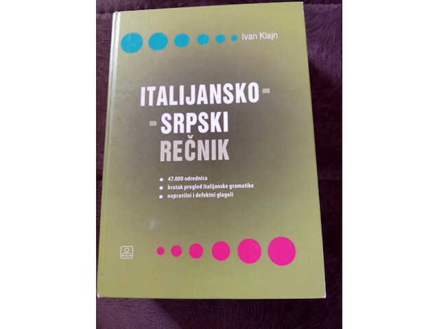 Italijansko-srpski rečnik