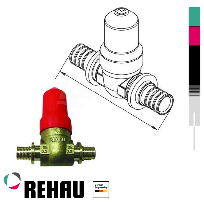 Kugla ventil 20 LX RAUTITAN REHAU