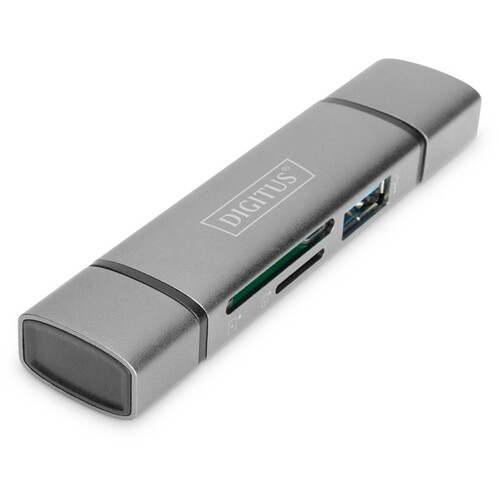 DIGITUS USB-C/A citac kartica i USB-A
