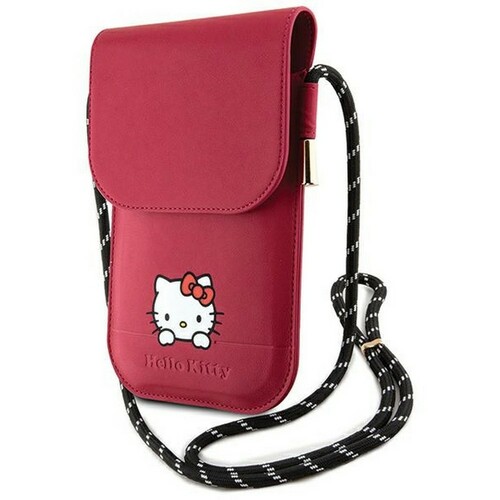 HELLO KITTY Leather Wallet Phone bag Pink