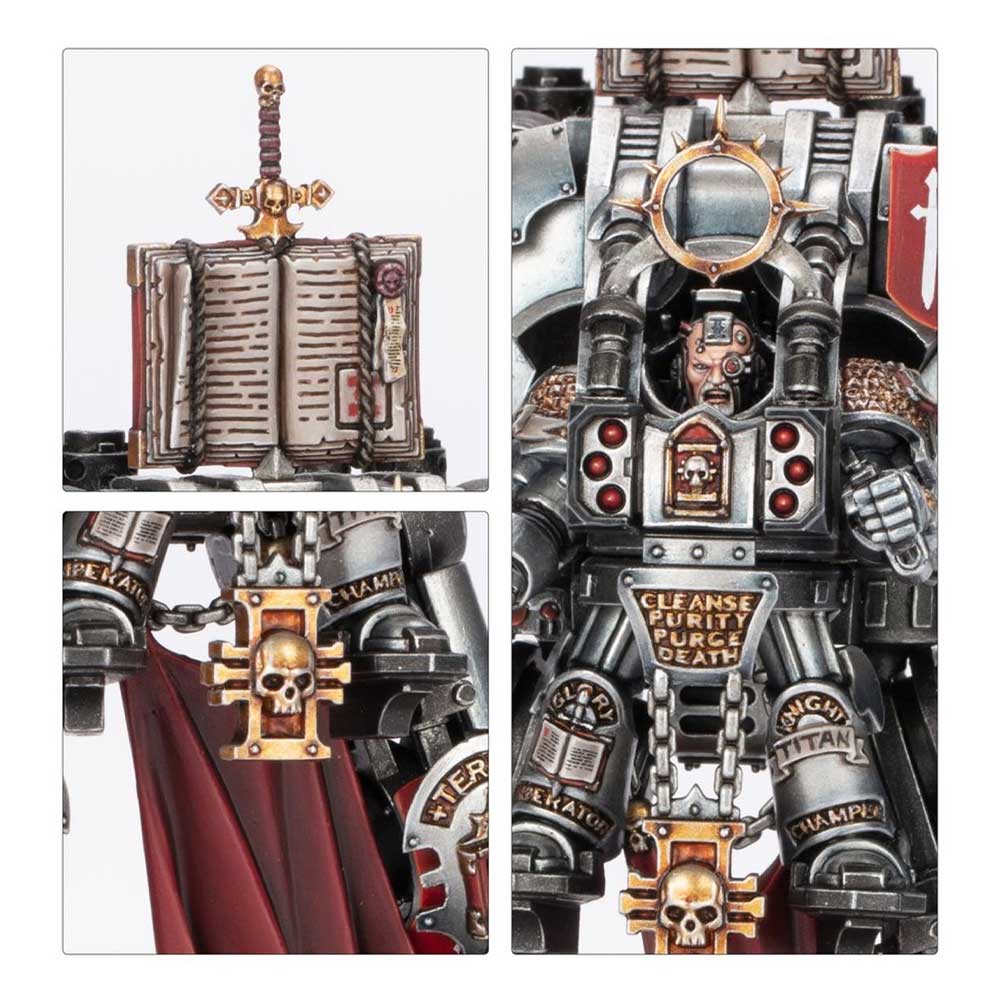 Grey Knights: Grend Master in Nemesis Dreadknight