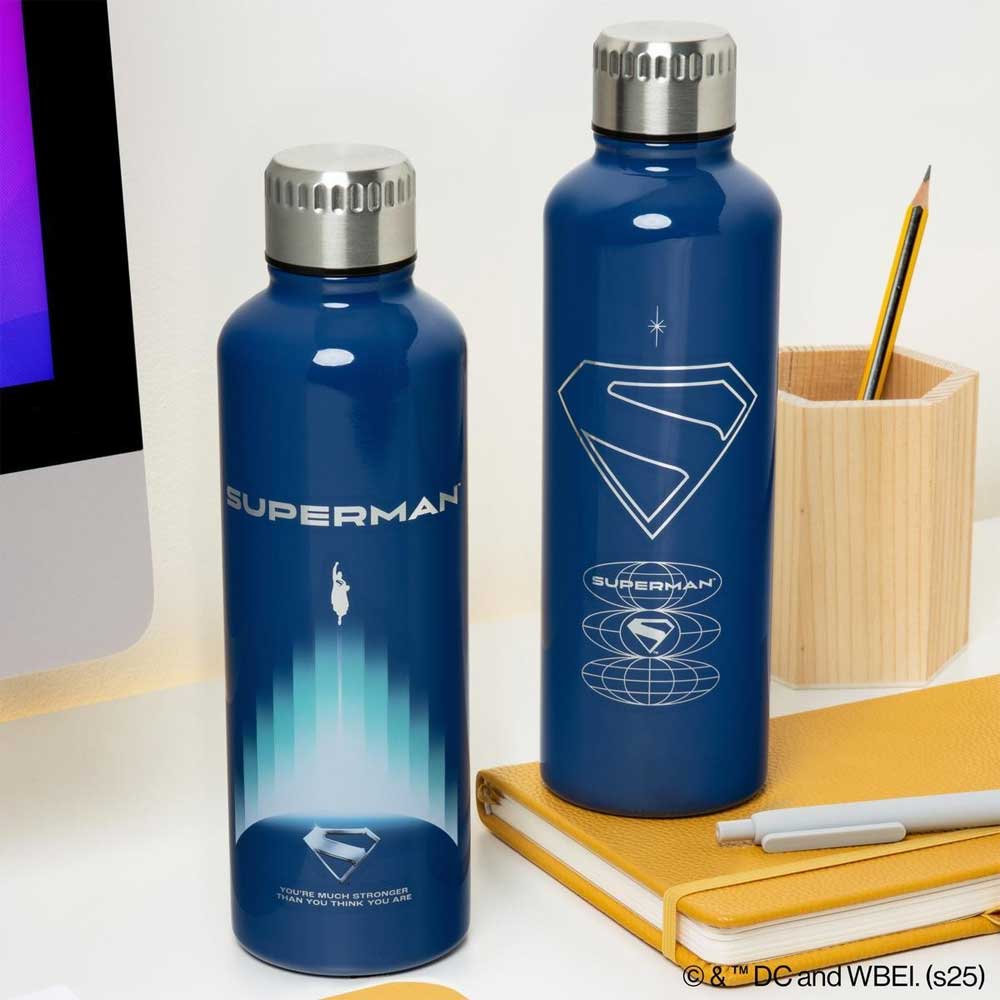 Superman Theatrical Metal Water Bottle