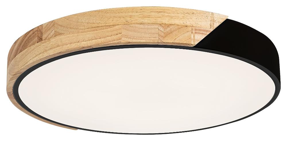 RABALUX MAPLE PLAFONJERA LED 24W 4000K MAT CRNA